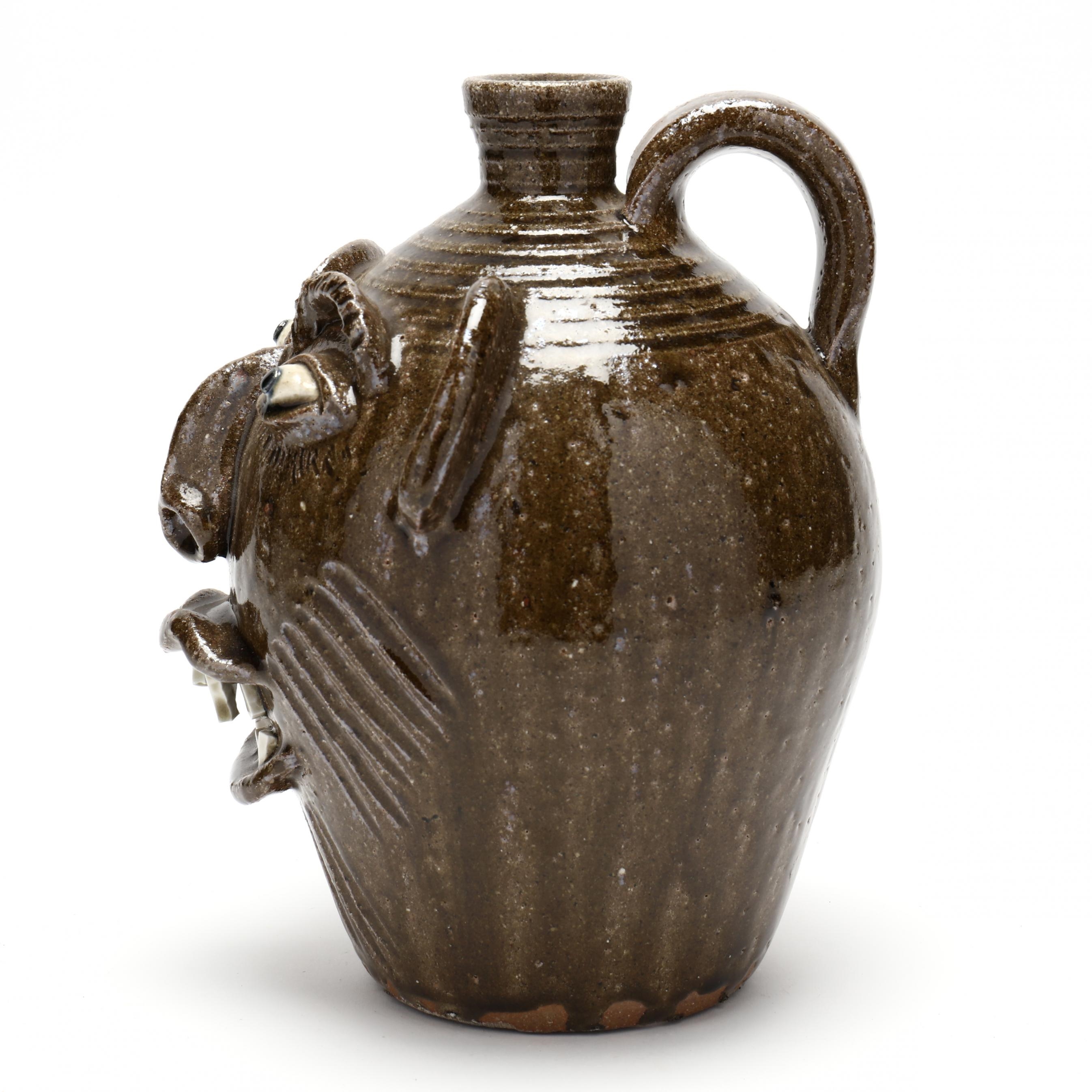 Charles Lisk | Face Jug | MutualArt