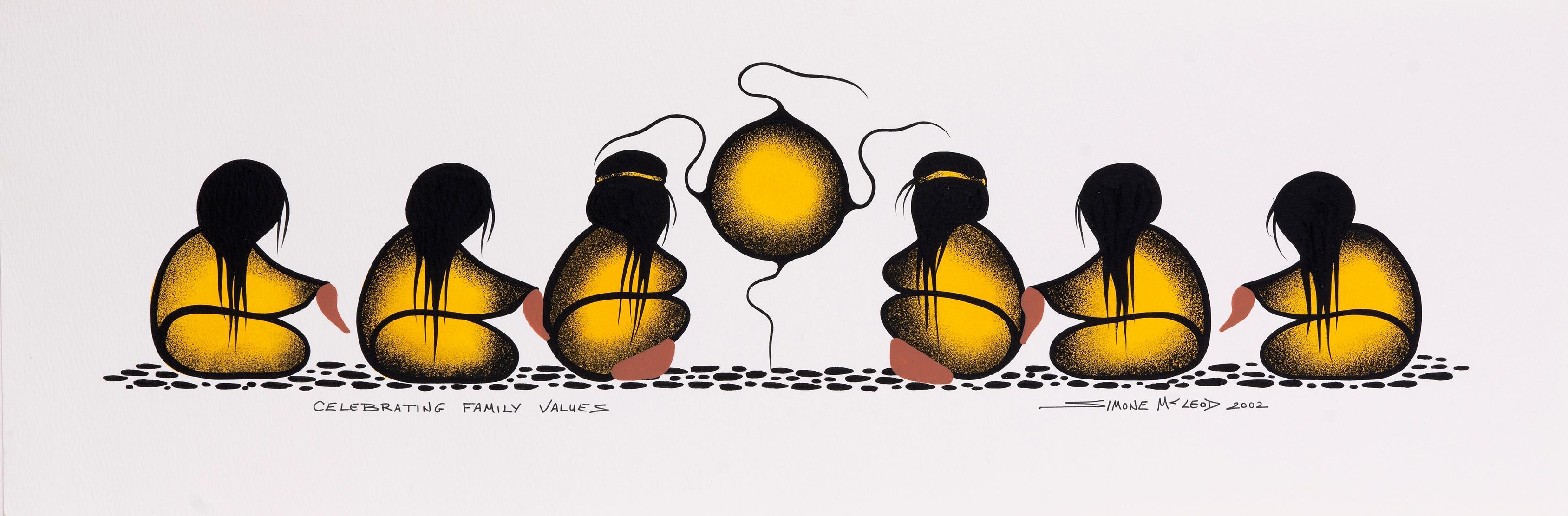 Simone Mcleod | Celebrating Family Values (2002) | MutualArt