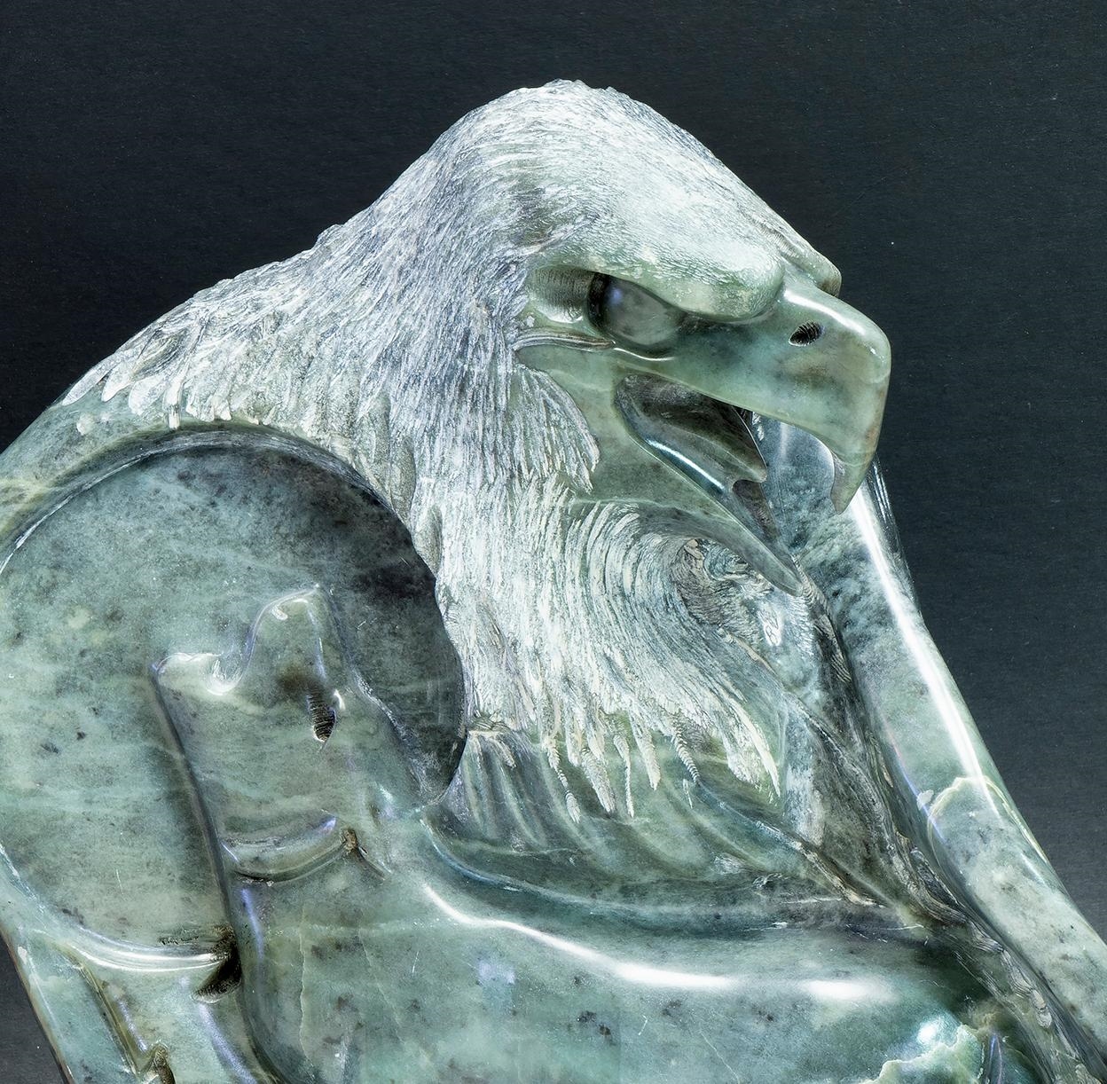 Clarence Bird | Eagle with Howling Wolf | MutualArt