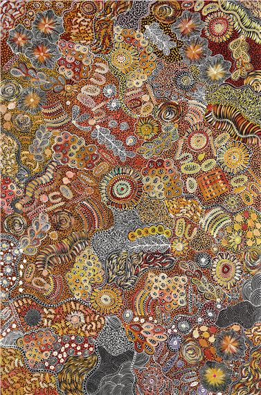 Janet Golder Kngwarreye | Yam Dreaming | MutualArt