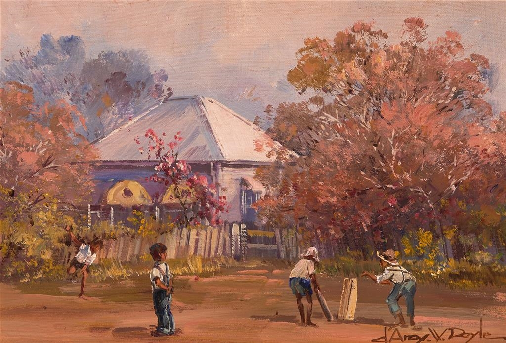 D'Arcy Doyle | Game of Cricket | MutualArt