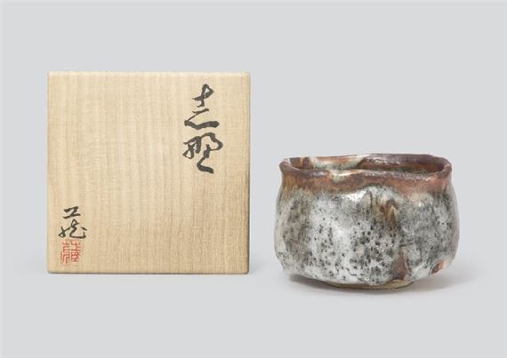 Osamu Suzuki | Shino tea bowl | MutualArt