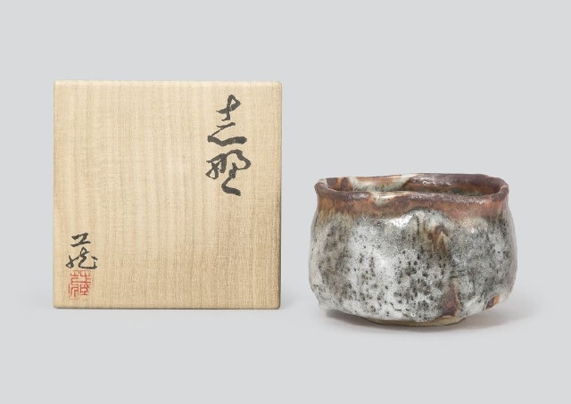 Osamu Suzuki | Shino tea bowl | MutualArt