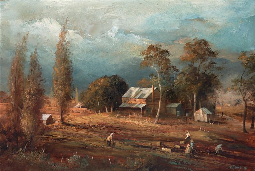 Stewart McKenzie Cullen | NSW Farm Scene (1976) | MutualArt