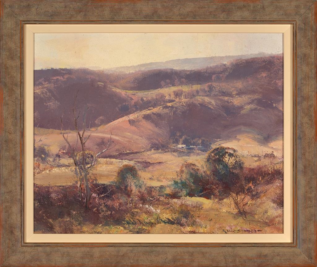Robert Simpson | Morning Above The Gilmore Valley | MutualArt