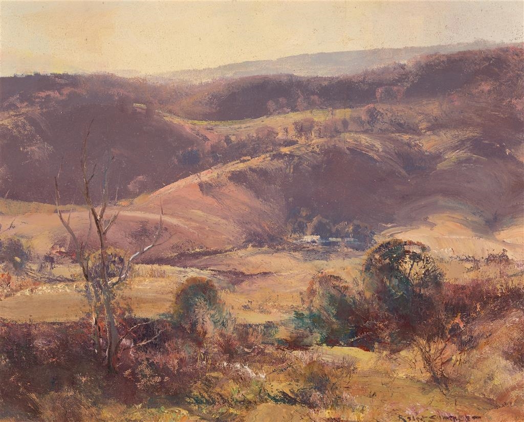 Robert Simpson | Morning Above The Gilmore Valley | MutualArt