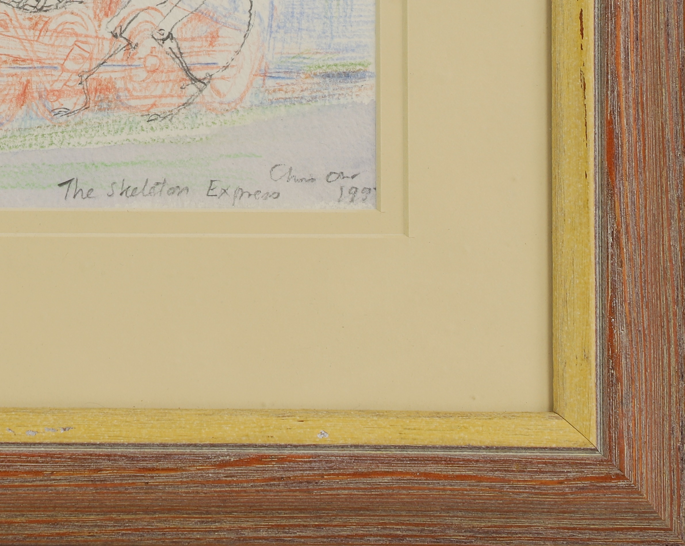 Chris Orr | The Skeleton Express | MutualArt