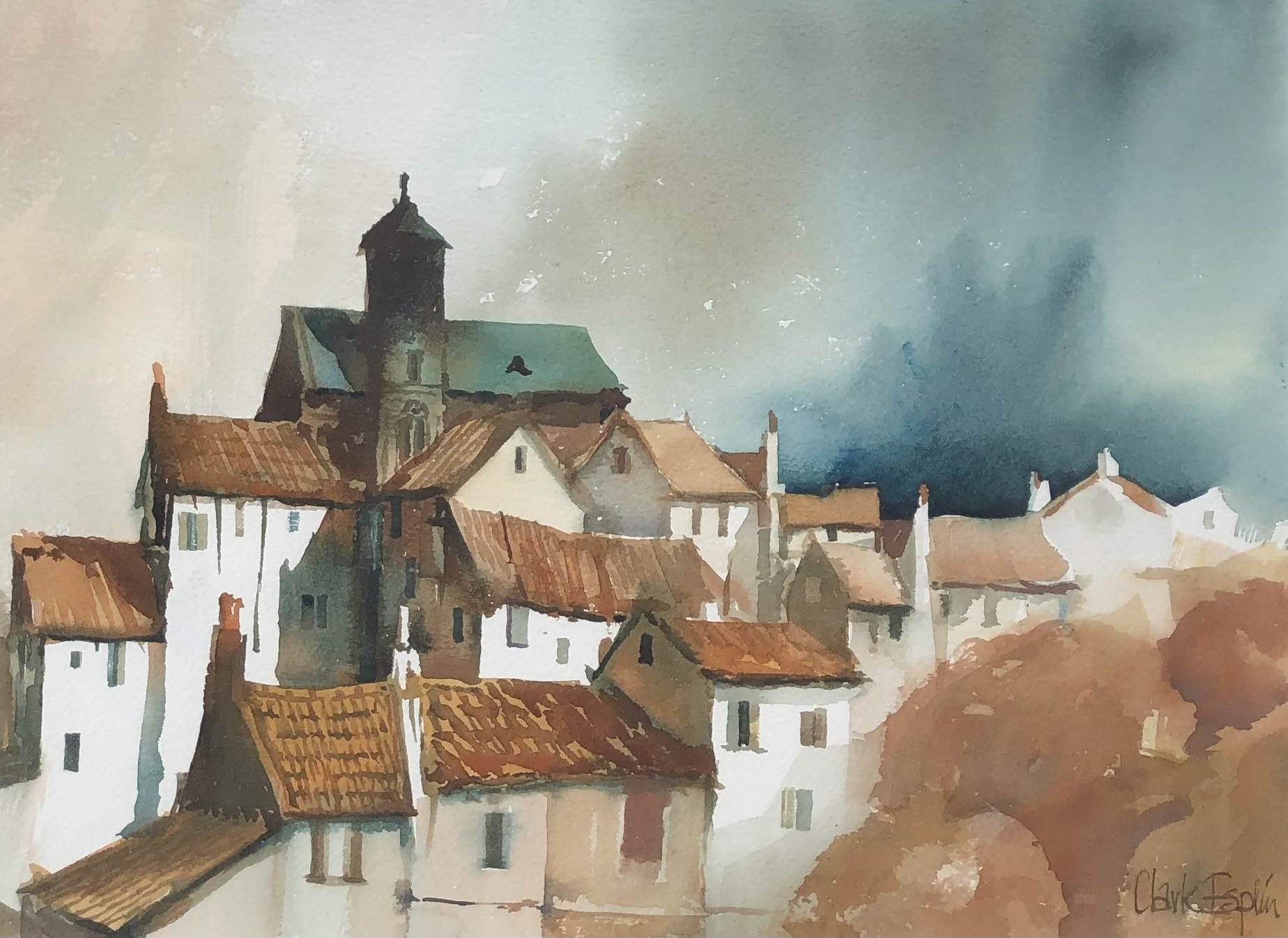 Clark Esplin | Café Paris (1998) | MutualArt