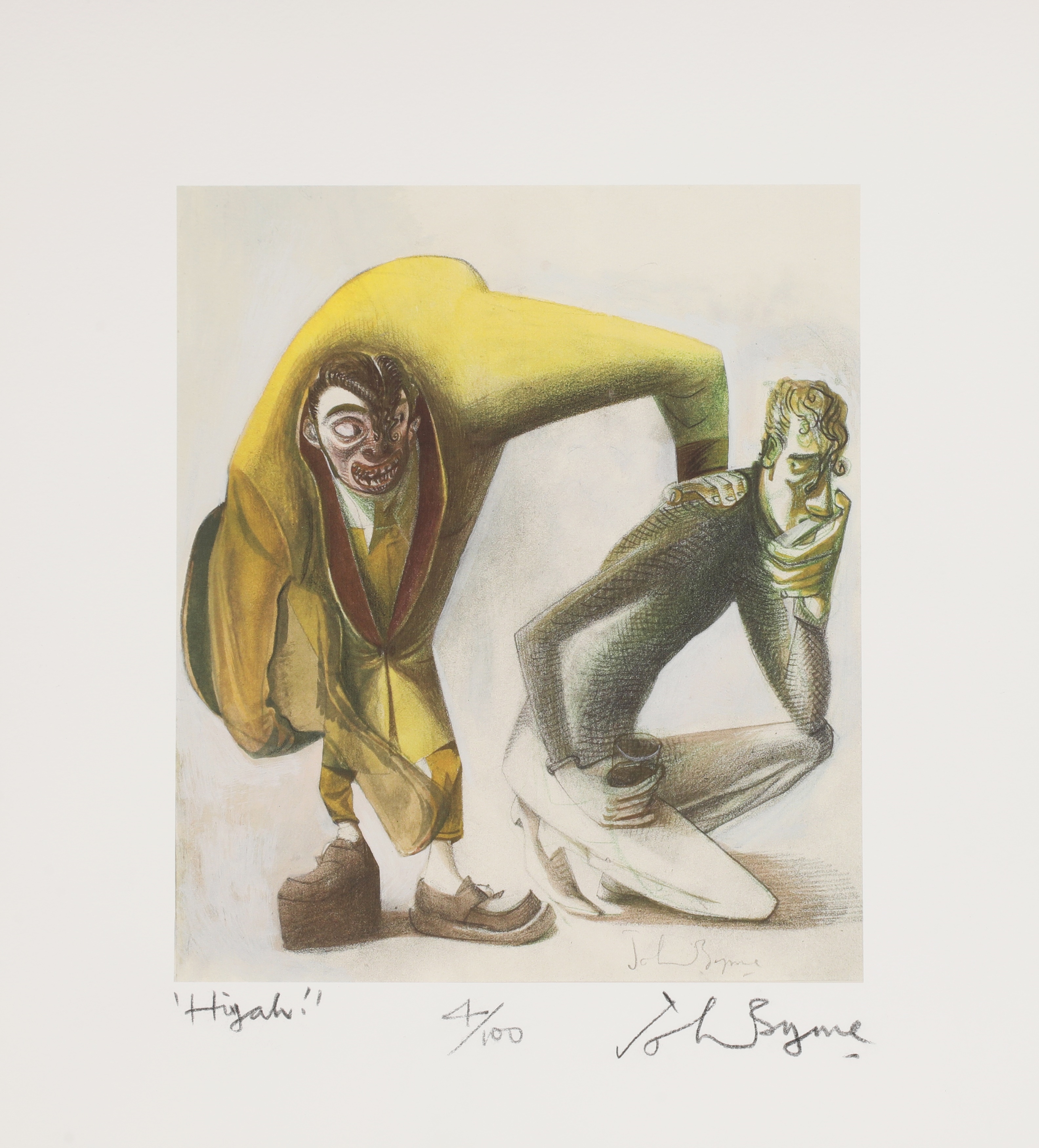 John Byrne | Hiyah! | MutualArt