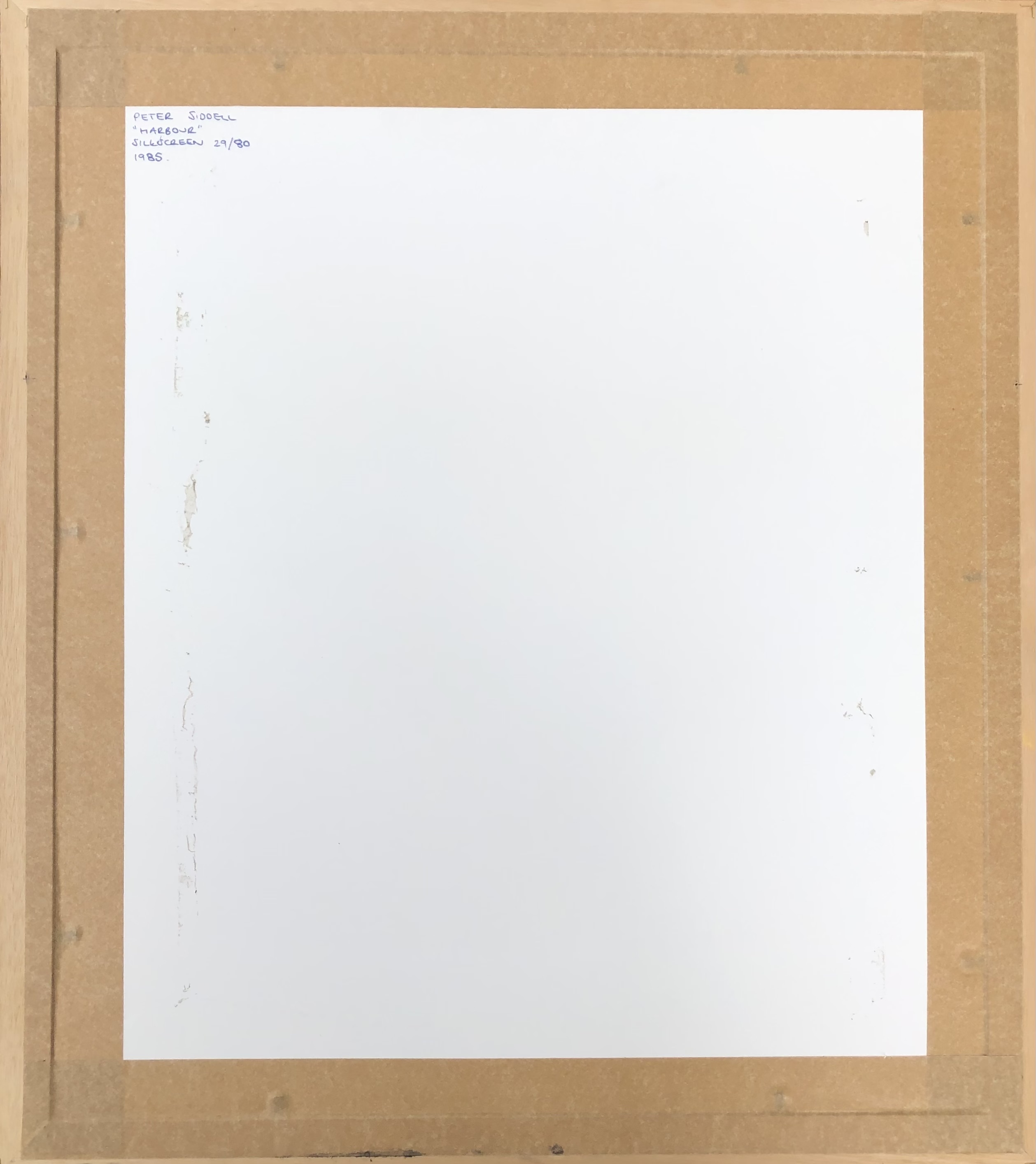 Peter Siddell | Harbour (1985) | MutualArt