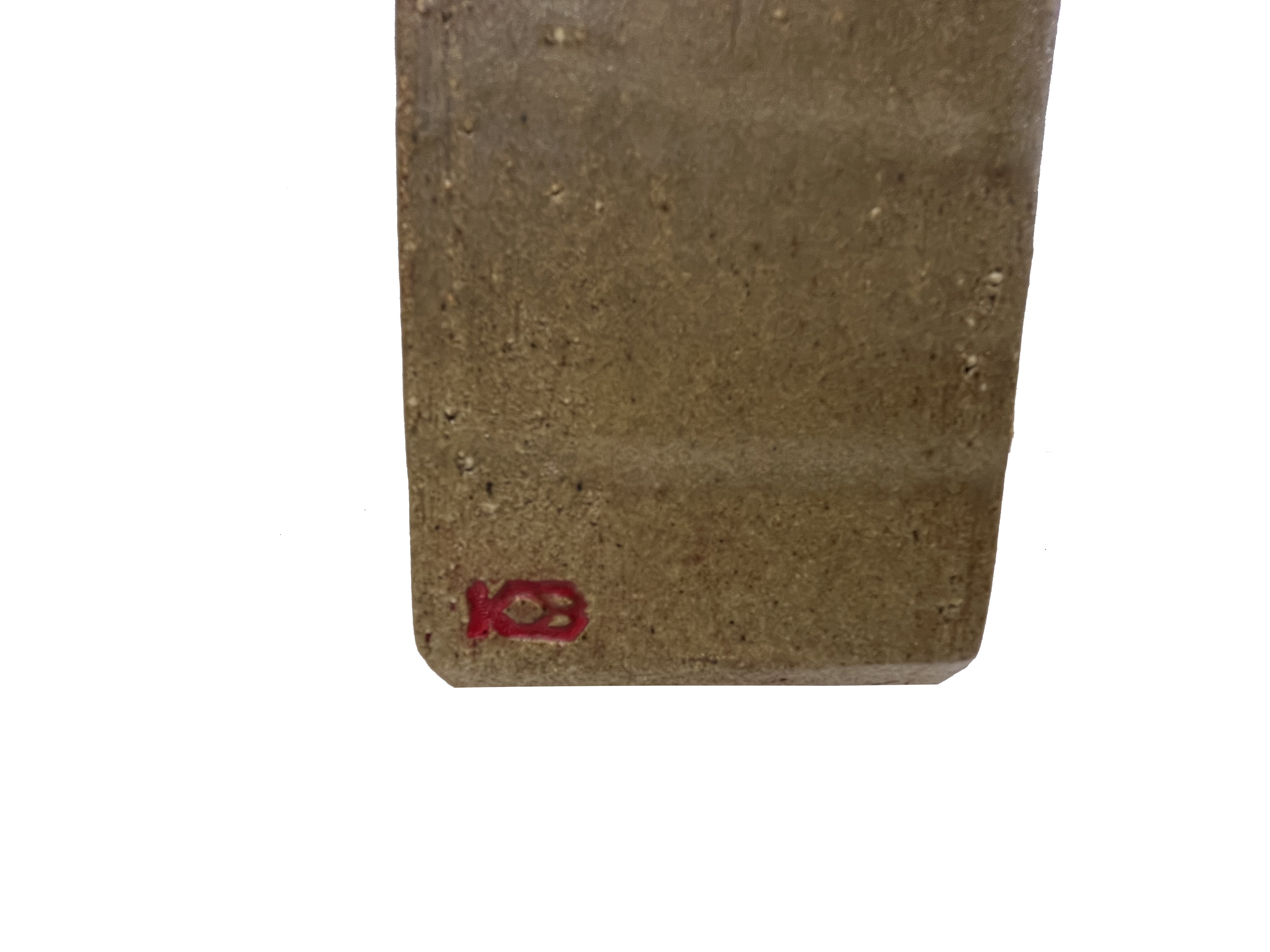 Keith Blight | Rectangular trough form, stoneware shape vase | MutualArt