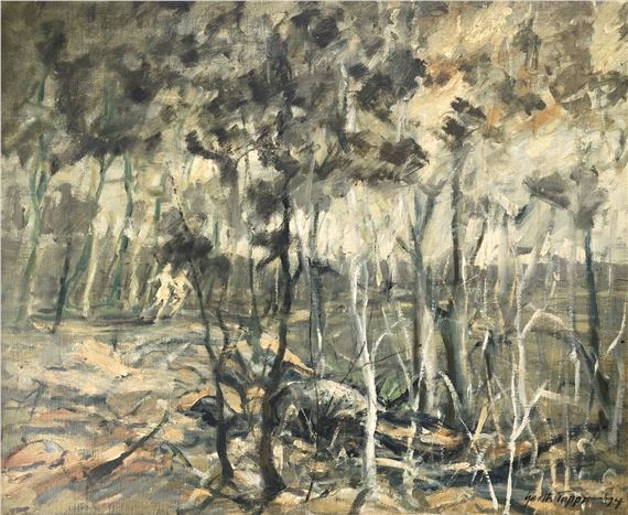 Garth Tapper | Kim & Clare (1974) | MutualArt