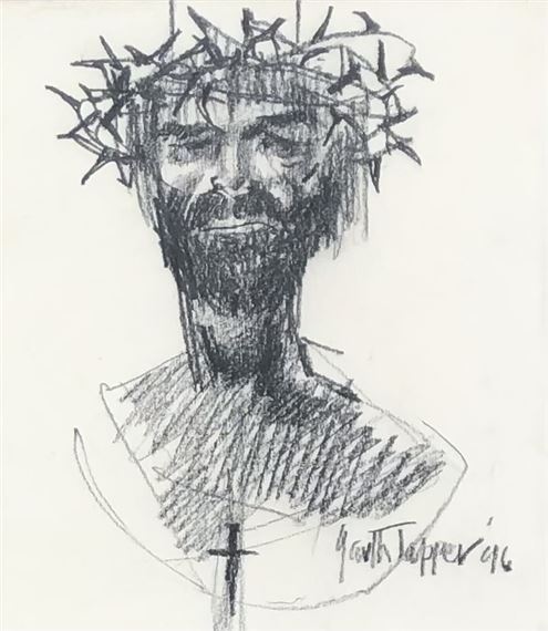 Garth Tapper | Head of Christ (1996) | MutualArt
