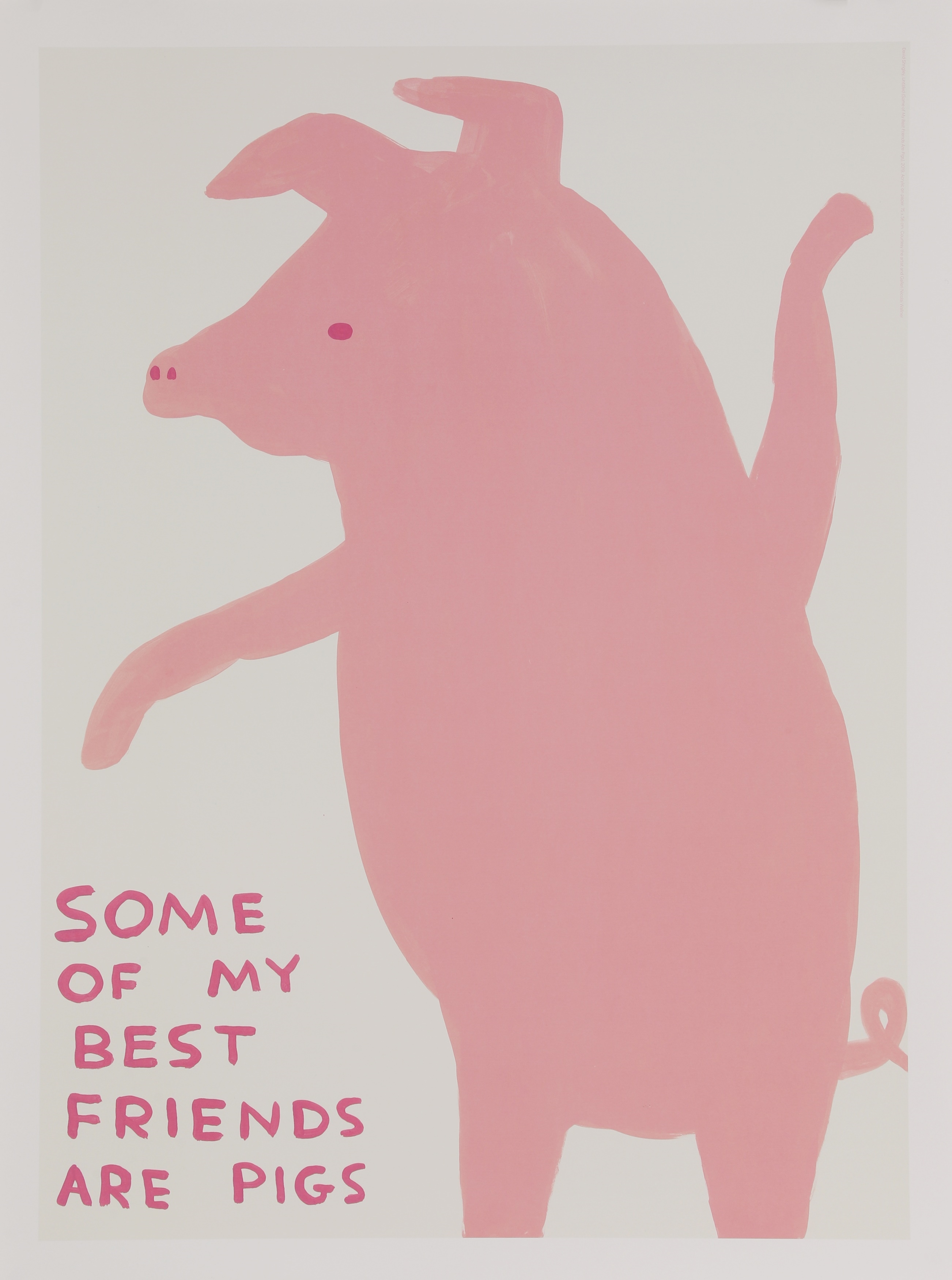 David Shrigley | Animal posters series 2020 (2020) | MutualArt