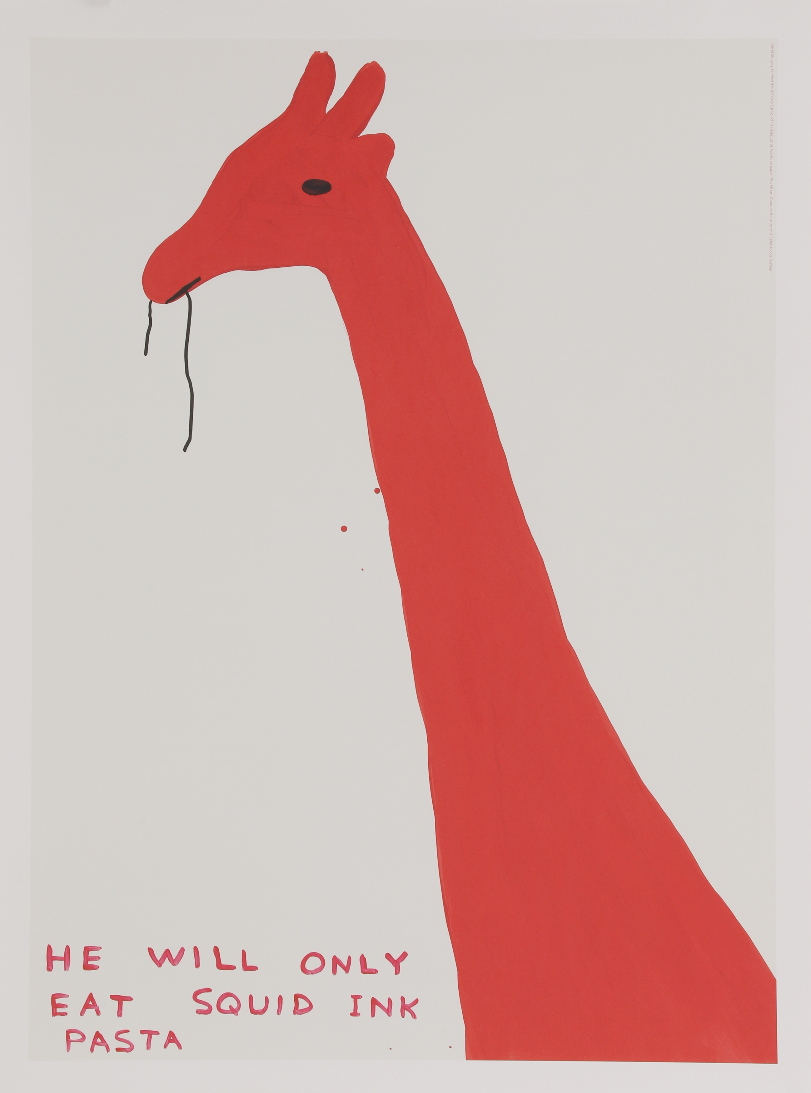 David Shrigley | Animal posters series 2020 (2020) | MutualArt