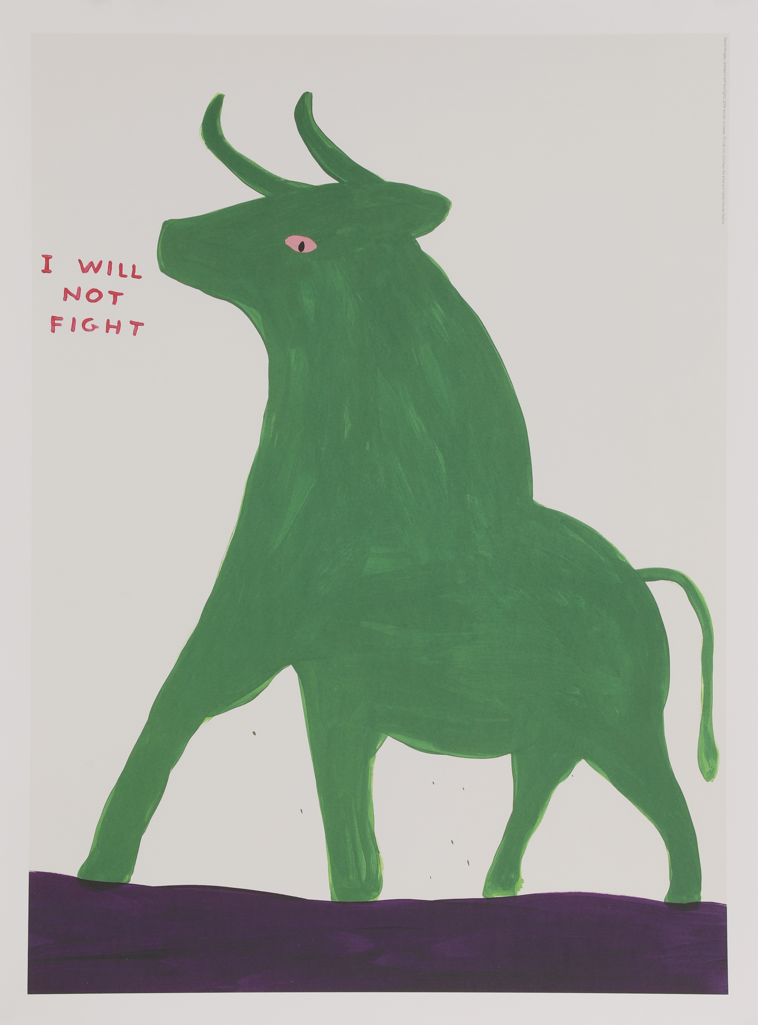 David Shrigley | Animal posters series 2020 (2020) | MutualArt