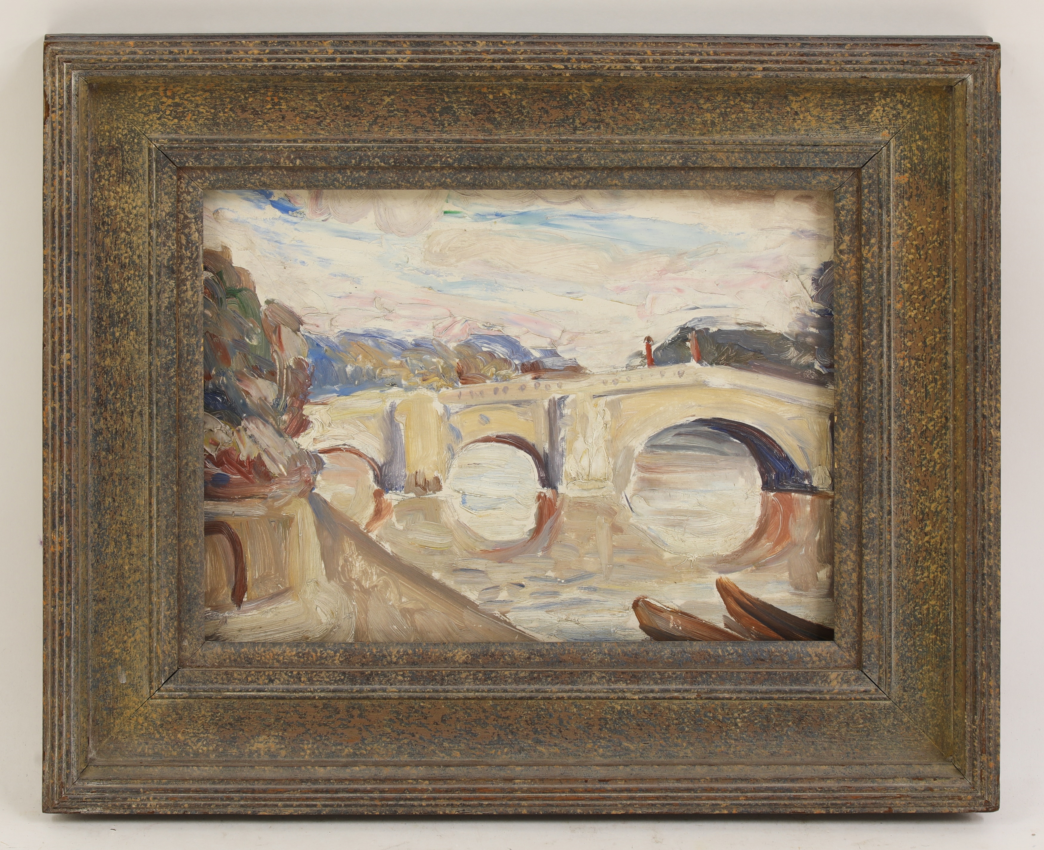 Allan Walton | 'View at Richmond Bridge' | MutualArt