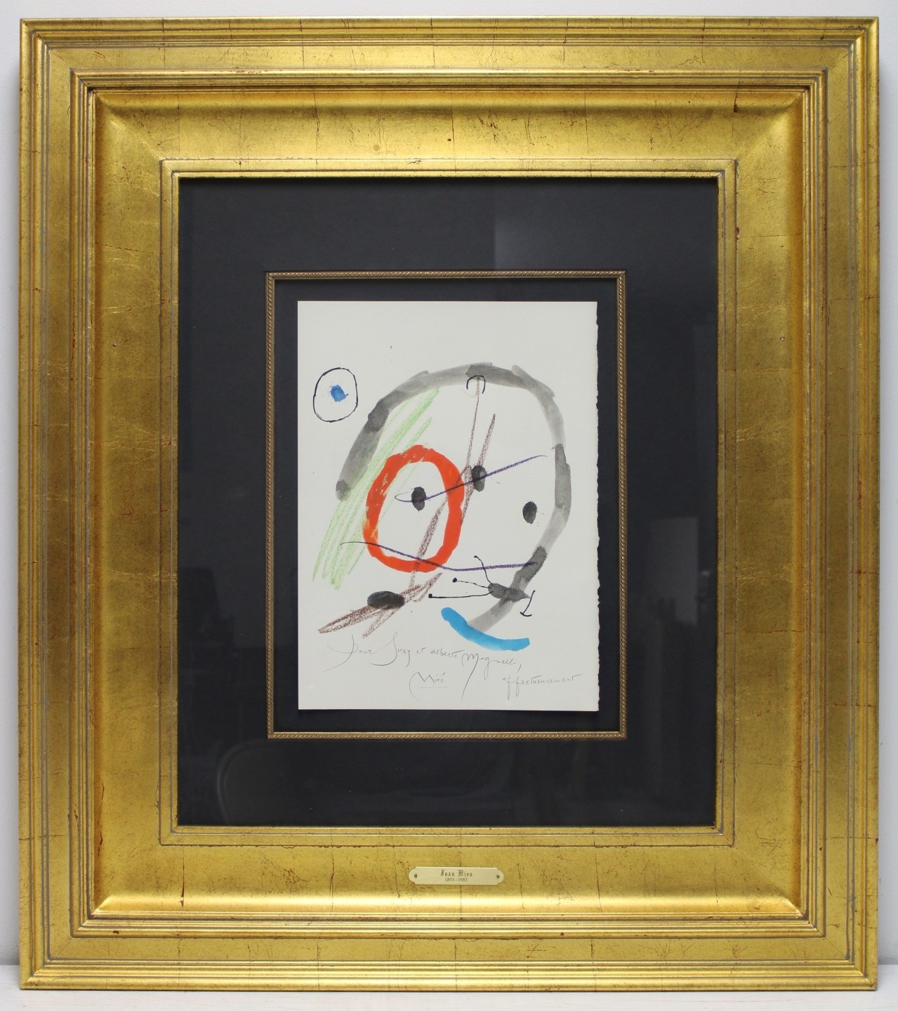 Joan Miró | (2) from “Quelques Fleurs Pour des Amis?? | MutualArt