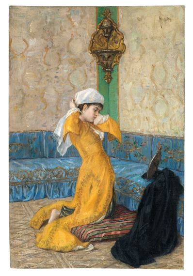 Osman Hamdi Bey | Ottoman Lady (1842) | MutualArt