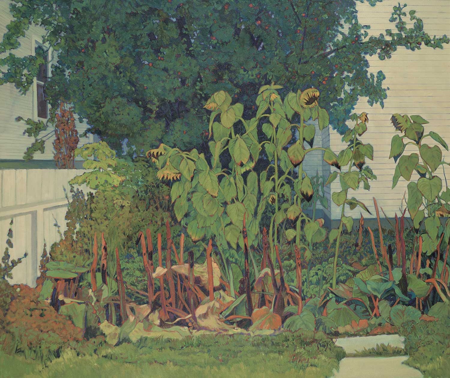 Gilbert Flodberg | Sun Flowers Tapestry (1983) | MutualArt