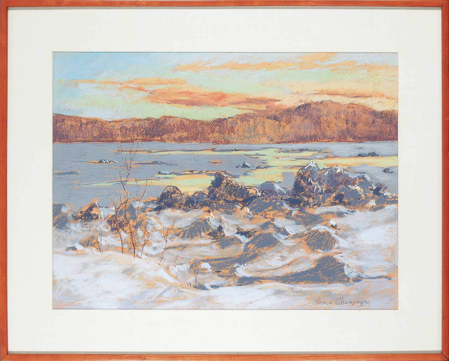 Horace Champagne | St. Lawrence River, Near Quebec City (1983) | MutualArt