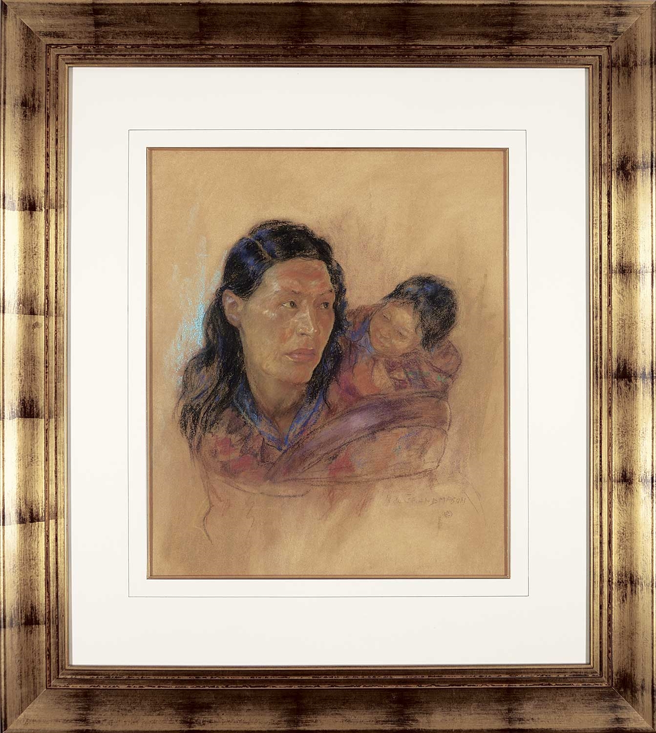 Nicholas de Grandmaison | Untitled - Mother and Child | MutualArt