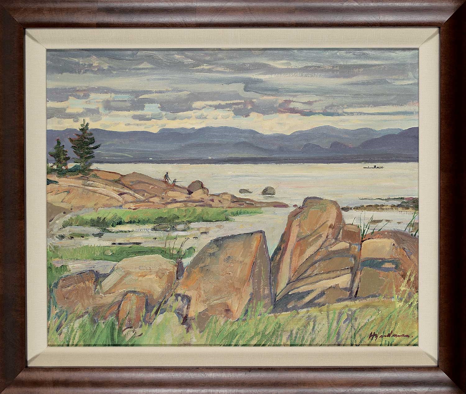 Robert Stewart Hyndman | Untitled - Gone Fishing | MutualArt