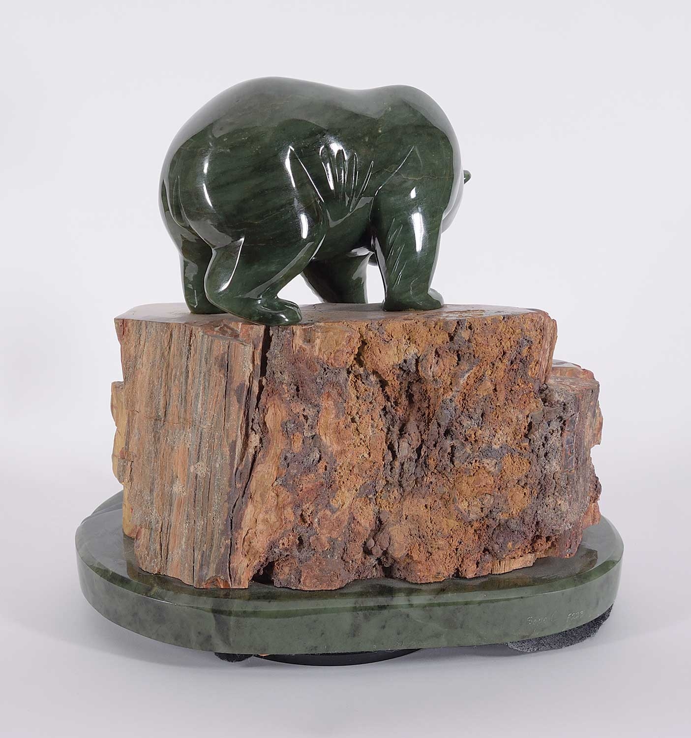 Lyle Sopel | Fast Water - Fishing Bear | MutualArt