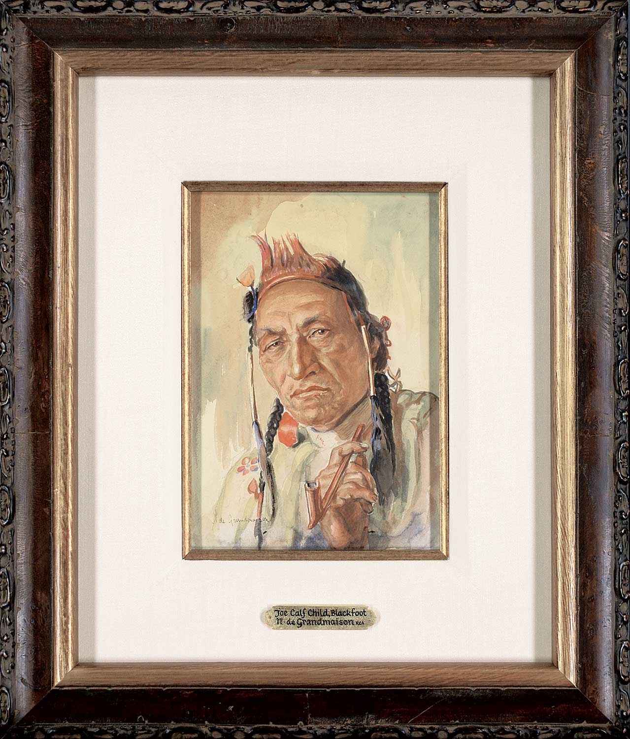 Nicholas de Grandmaison | Joe Calf Child, Blackfoot | MutualArt