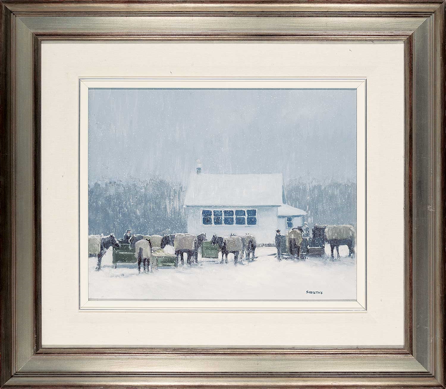 Peter Shostak | It's Really Snowing Now (2013) | MutualArt