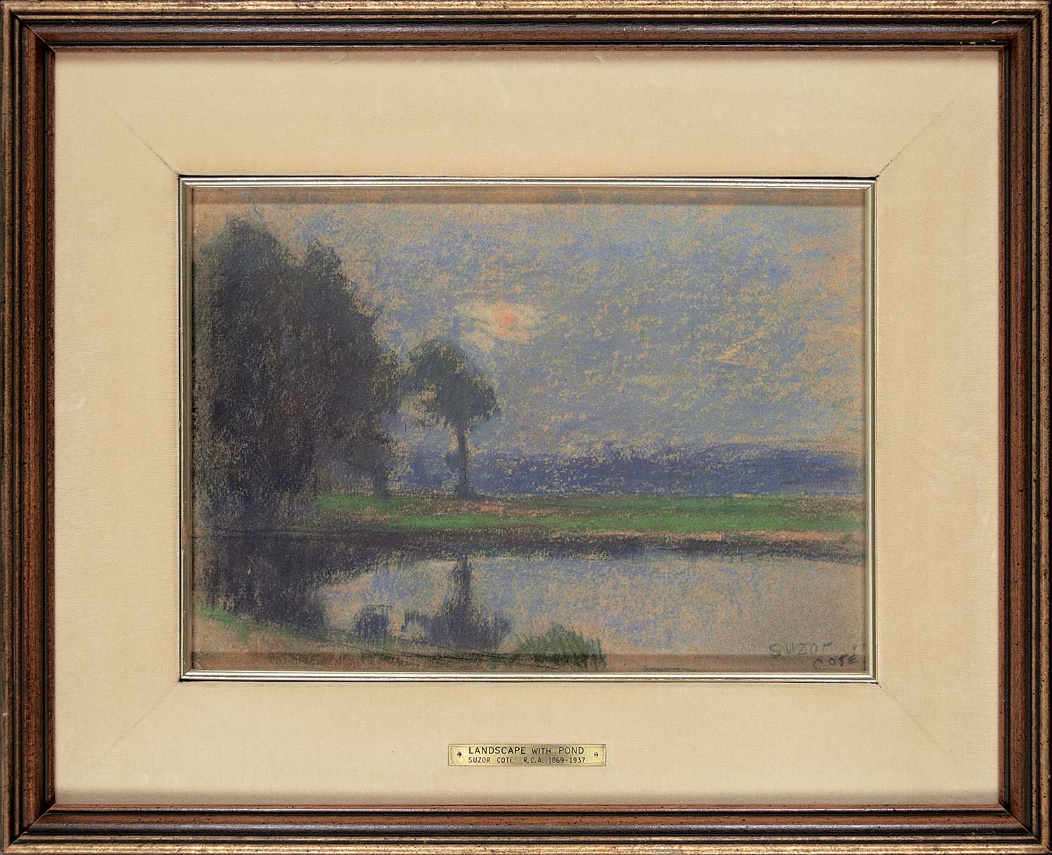 Marc-Aurèle de Foy Suzor-Côté | Landscape with Pond | MutualArt