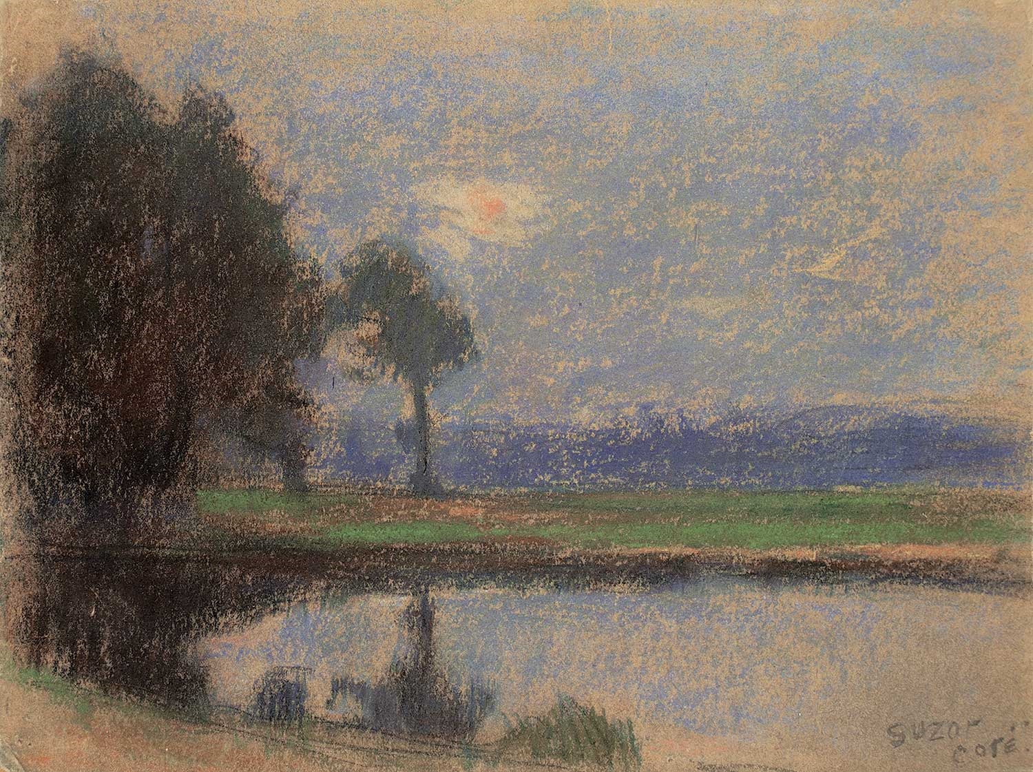 Marc-Aurèle de Foy Suzor-Côté | Landscape with Pond | MutualArt