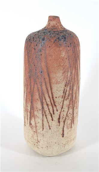 Luke Lindoe | Untitled - Scored Vase (1994) | MutualArt