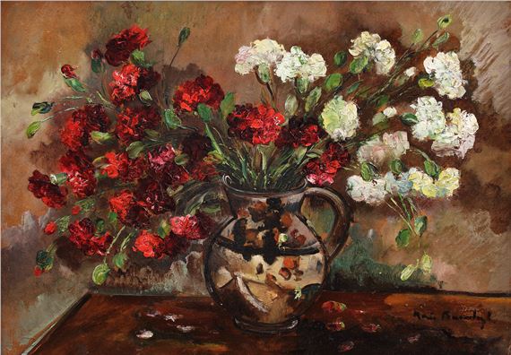 Maria Ionescu Bacaloglu | Pitcher with Carnations | MutualArt