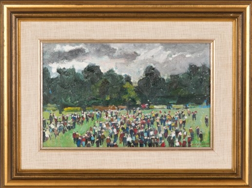 Molly Lamb Bobak | The Royal Visit to Hartland | MutualArt