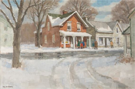 Thomas Keith Roberts | Winter Morning | MutualArt