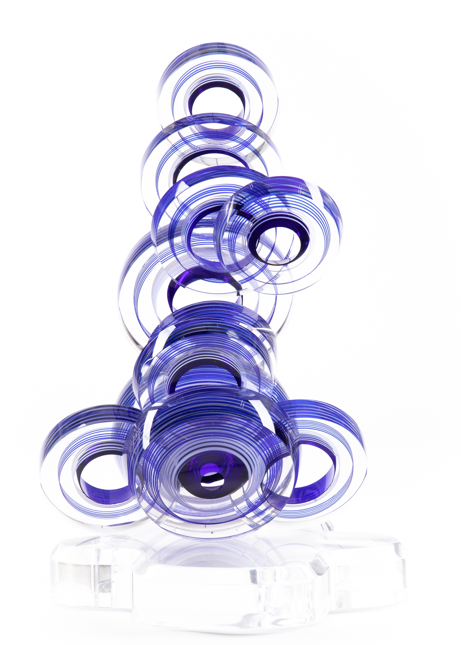 Stephen Jon Clements | Stacked Circles (1988) | MutualArt