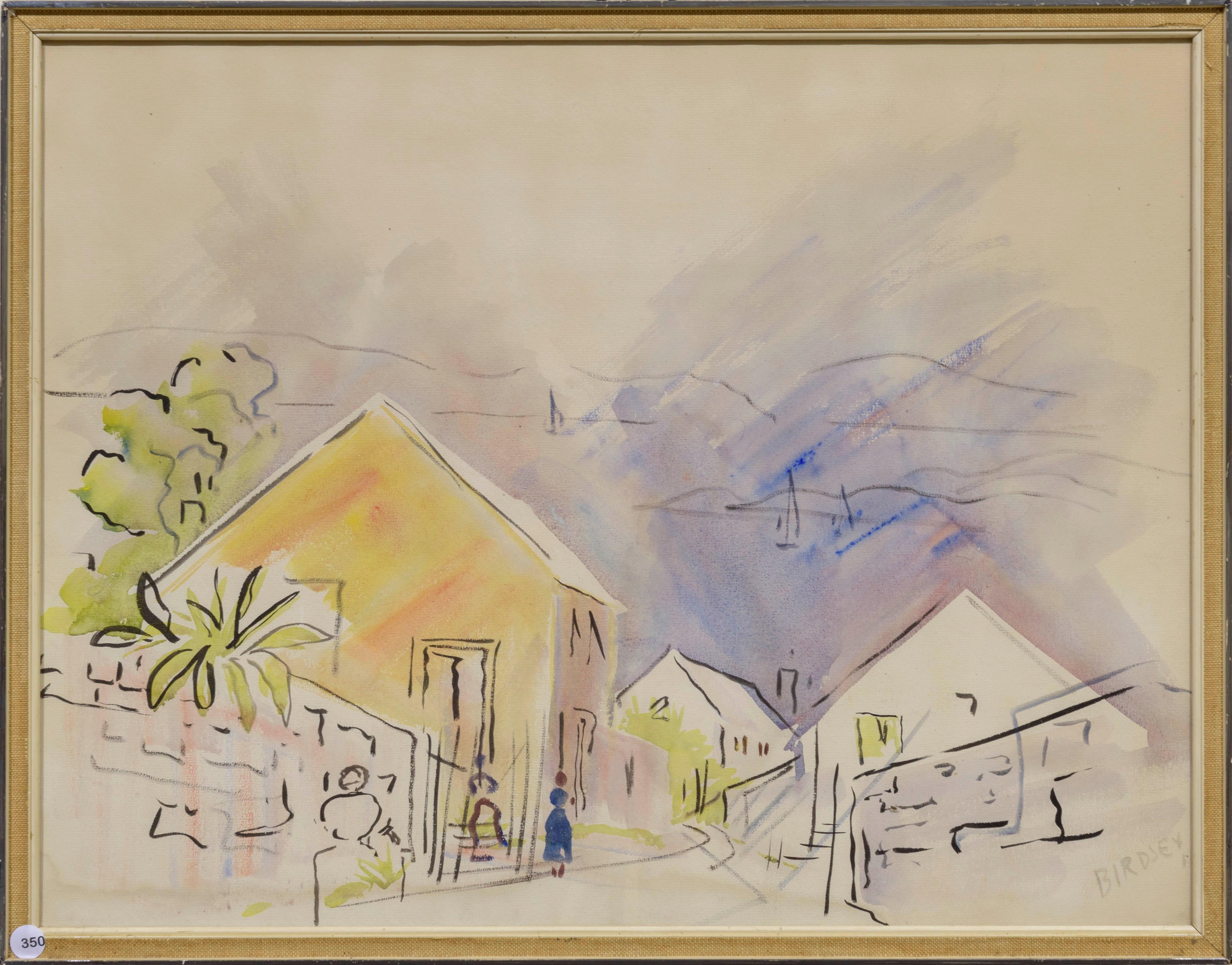 Alfred Birdsey | Bermuda Street Scene | MutualArt