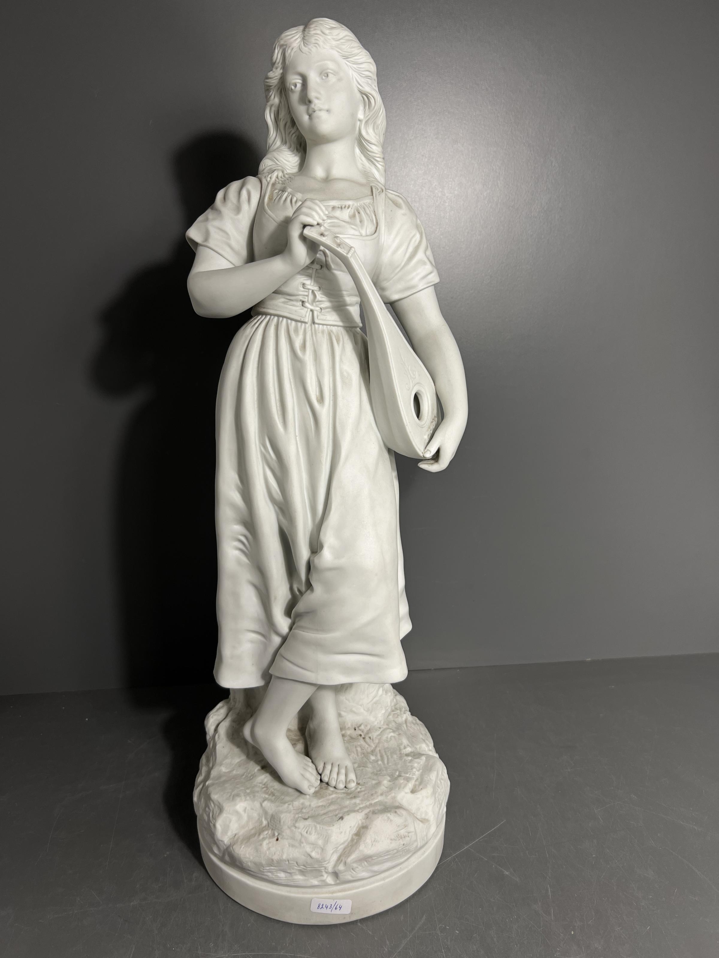 Joseph Le Guluche | Joueuse à la mandoline | MutualArt