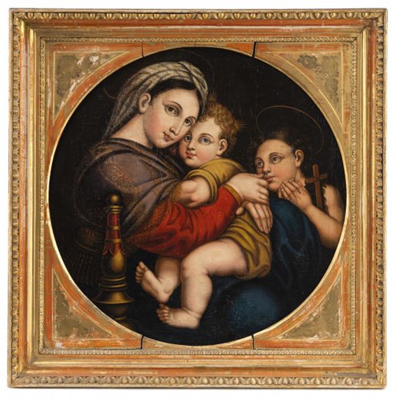 Raffaello Sanzio | The Madonna of the Chair (1483) | MutualArt
