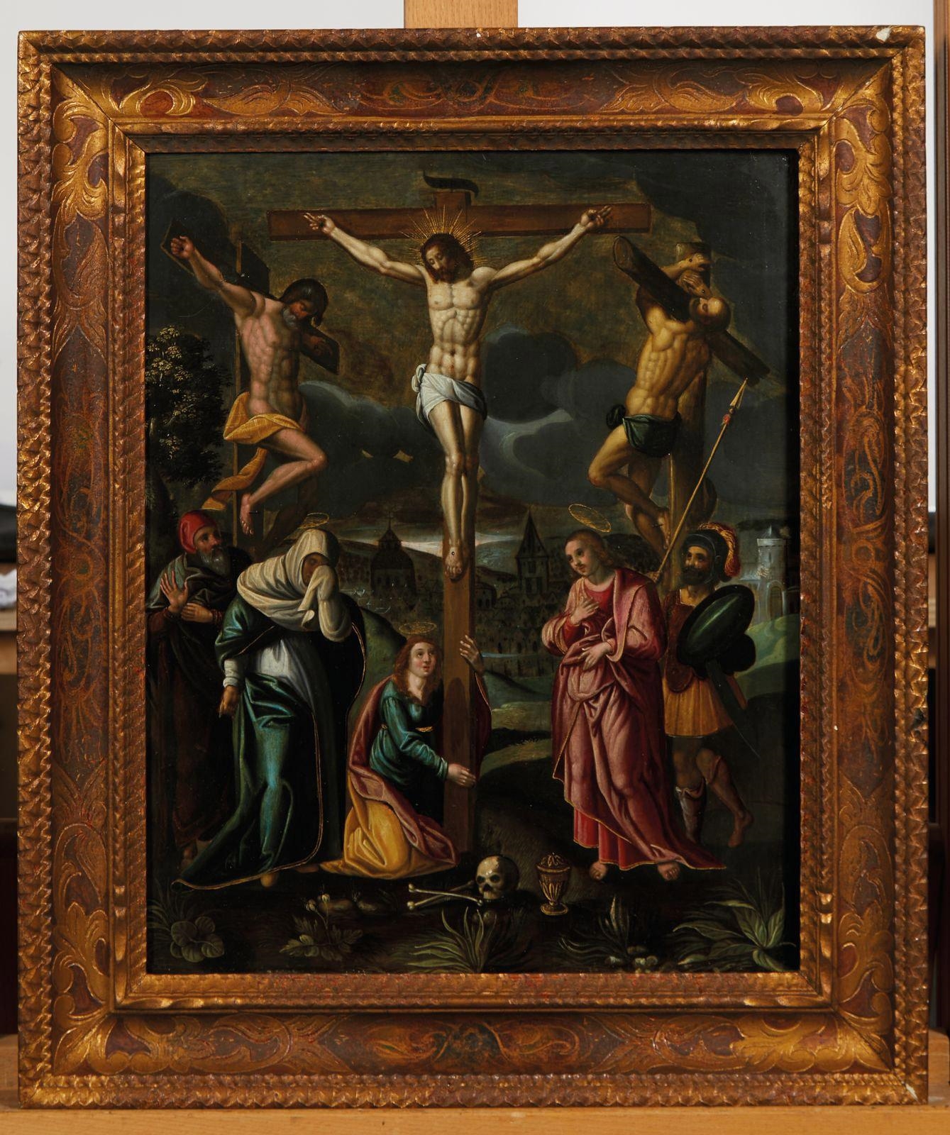 Flemish School 17th Century | La crucifixion | MutualArt