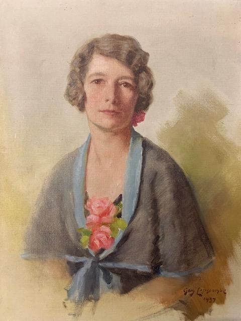 Guy Lipscombe | Portrait of a lady (1937) | MutualArt