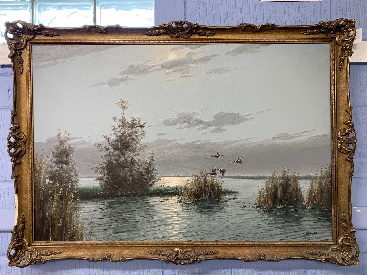 Gien Brouwer | Ducks at Dawn | MutualArt