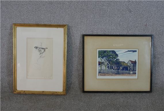 Walter Spradbery | The Butchers Shop | MutualArt