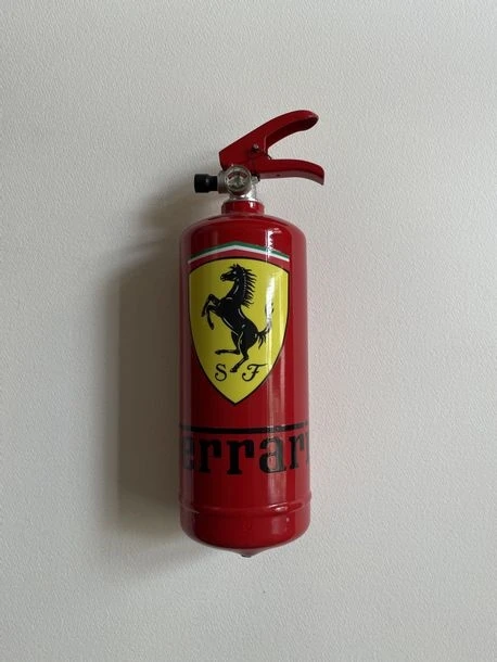 Remy Aillaud | Red Ferrari fire extinguisher - 2 kgs (2020) | MutualArt