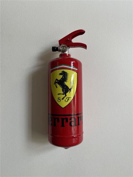 Remy Aillaud | Red Ferrari fire extinguisher - 2 kgs (2020) | MutualArt