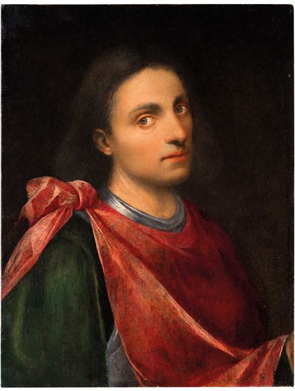 Giovanni Francesco Caroto | Portrait of a young man | MutualArt