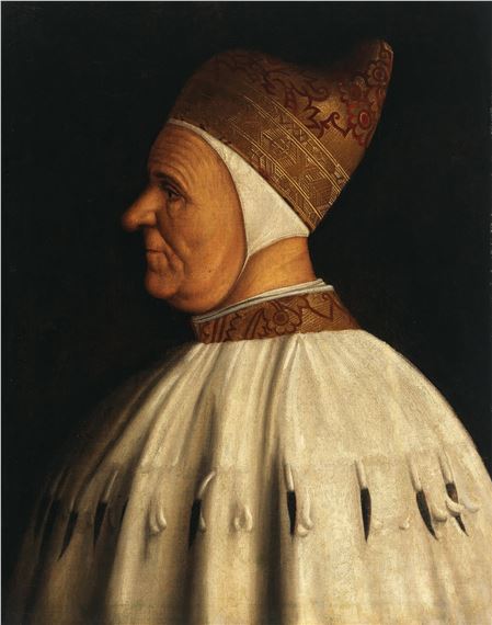 Gentile Bellini | Portrait of Doge Giovanni Mocenigo | MutualArt