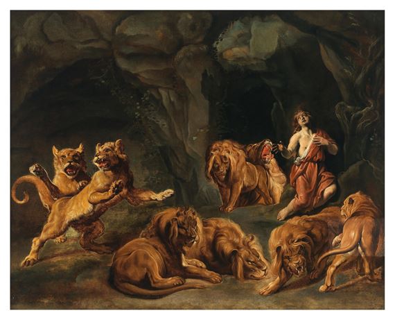 Peter Paul Rubens | Daniel in the lion’s den | MutualArt