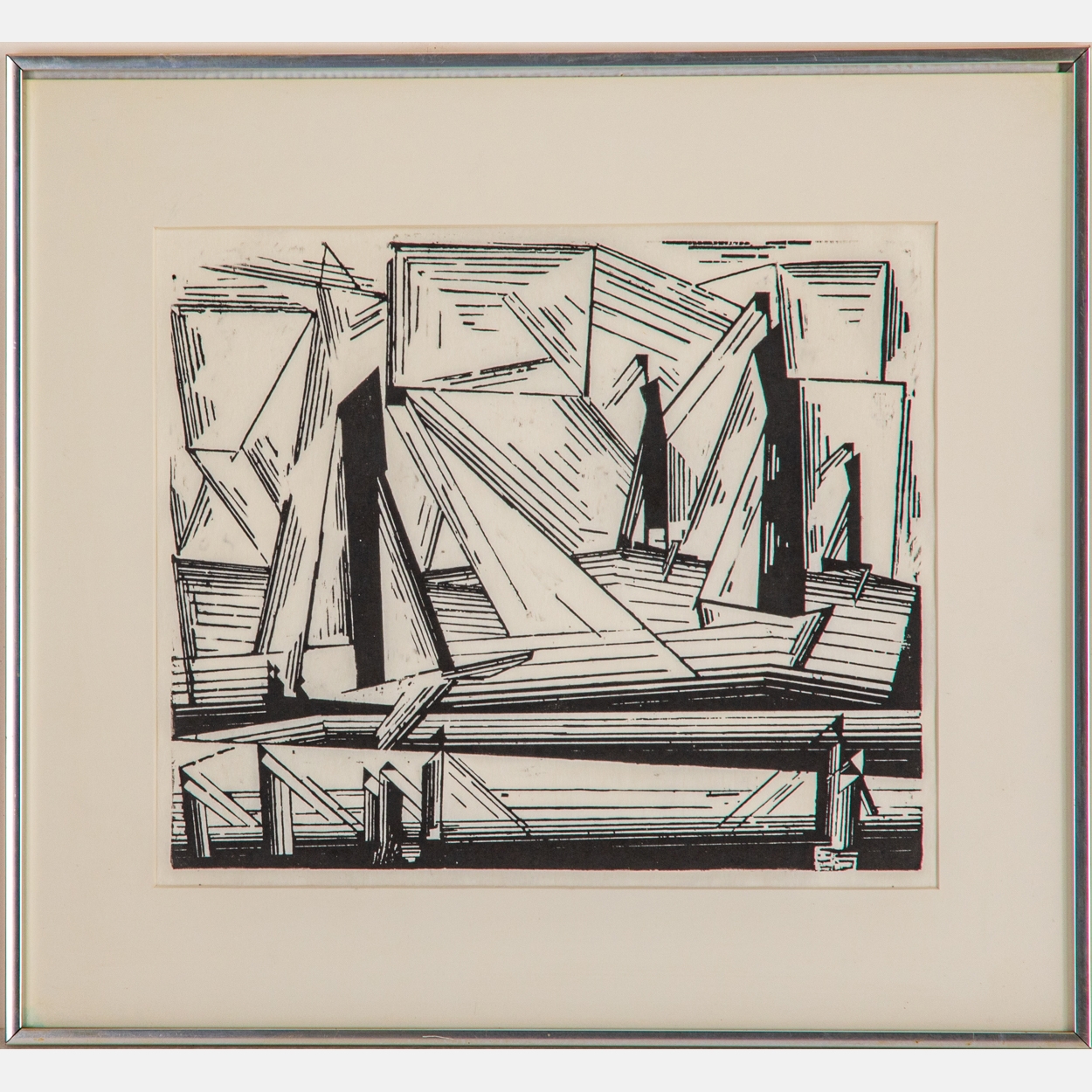 Lyonel Feininger | Vollersroda (1919) | MutualArt